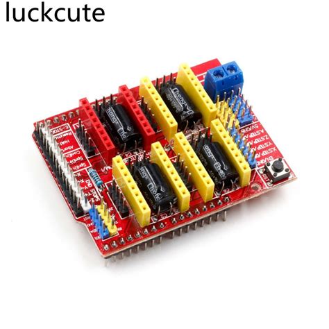 1pcs v3 engraver 3d printer cnc shield expansion board a4988 driver