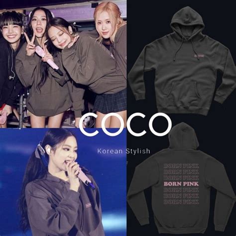 Jual Gratis 9 Freebies Hoodie Blackpink Konser Born Pink Jakarta Lisa