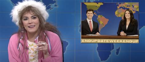 Cecily Strong Says Goodbye To ‘snl In Final ‘weekend Update Appearance