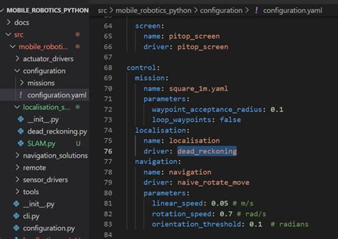 Programming Mobile Robotics Documentation