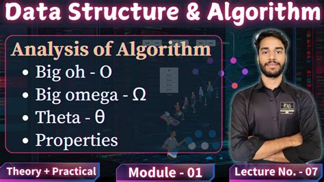 L 7 Module 1 Big Oh Big Omega Theta And Properties Asymptotic Nota Datastructure