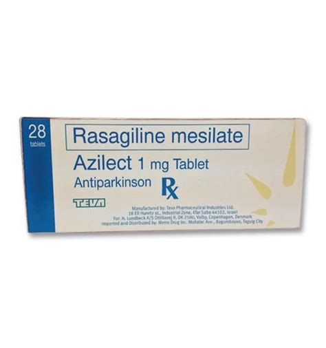 Azilect Dosage And Drug Information Mims Philippines