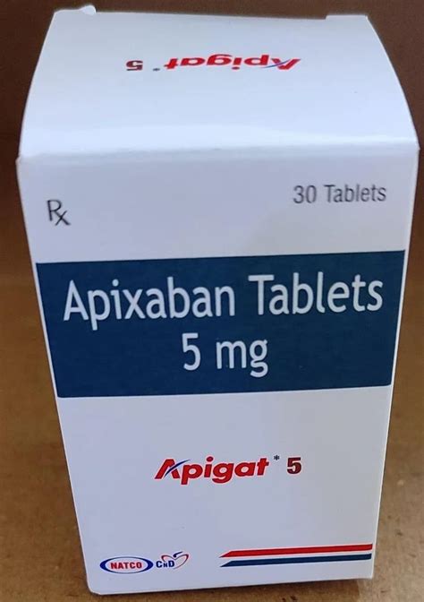 Apixaban 5 Mg Tablet At ₹ 988 Box Apixaban Tablet In Nagpur Id