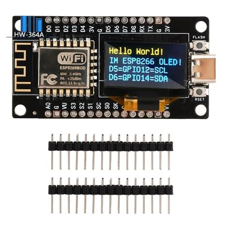 nodemcu esp8266 development board serial wifi module ch340g with 0 96 oled screen for