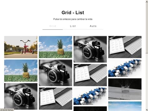 Código de JavaScript GRID Responsive JavaScript