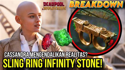 Gila Sling Ring Infinity Stone Cassandra Nova Time Stone And Reality