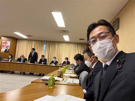 赤松 健 ⋈（参議院議員・全国比例） On Twitter 今日は、朝745からデジタル社会推進本部の役員会。続けて知財戦略調査会の