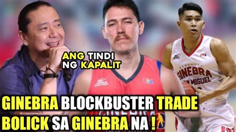 BREAKING GINEBRA BLOCKBUSTER TRADE ROBERT BOLICK TULOY NA SA GINEBRA