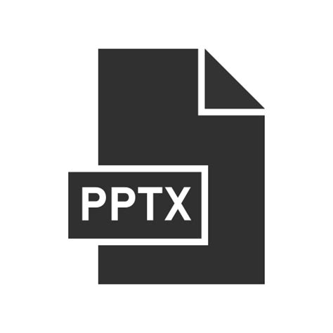Pptx Xml Presentation Powerpoint File File Icon Download On