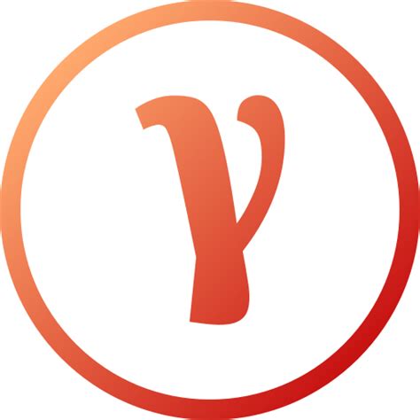 Gamma Generic Gradient Fill Icon