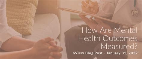 How Are Mental Health Outcomes Measured