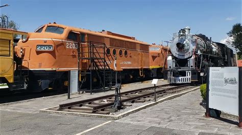 Museo Del Ferrocarril En Puebla De Zaragoza Youtube