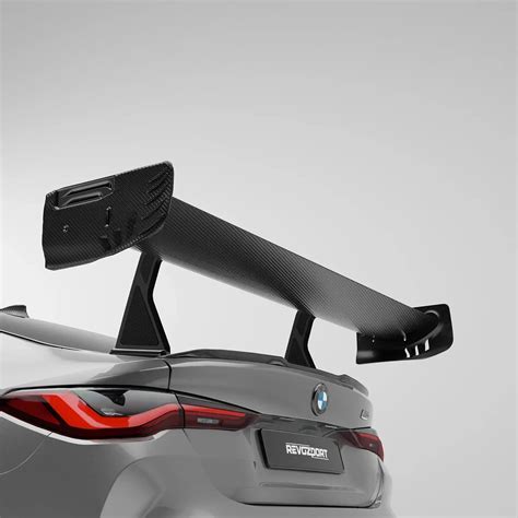 Revozport Carbon Fiber Rear Wing Spoiler For Bmw G82 M4 G22 2021 2024