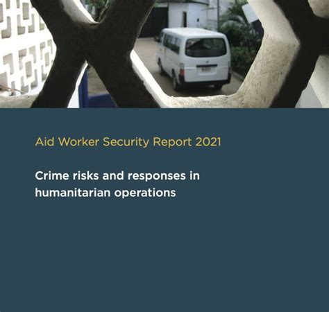 Humanitarian Outcomes On Linkedin Aid Worker Security Report 2021