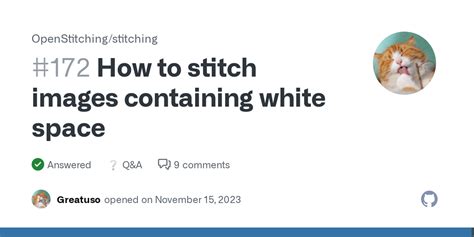How To Stitch Images Containing White Space Openstitching Stitching
