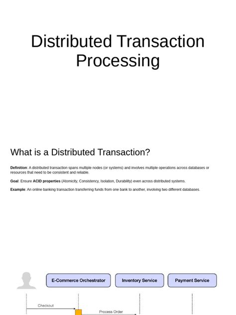Unit Iv Distributed Transaction Processing Pdf Database Transaction Acid
