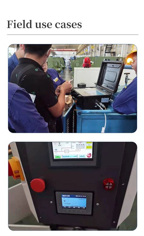 Portable Hydraulic Oil Particle Counter Detect Oil Contamination
