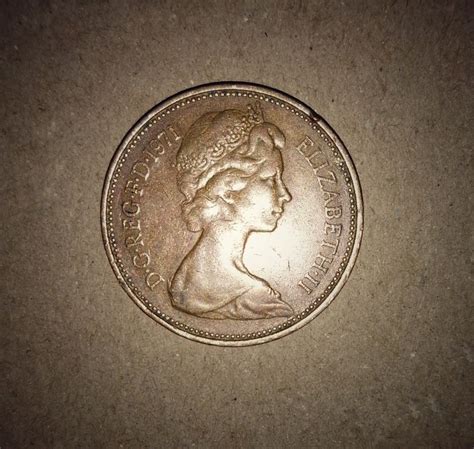 Moneta kolekcjonerska 2 pence 1971 Elizabeth II Łódź Śródmieście OLX pl