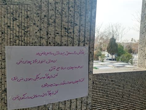 تصاویری از آرامگاه غریب جهان پهلوان تختی و دلنوشته یک هوادارعکس