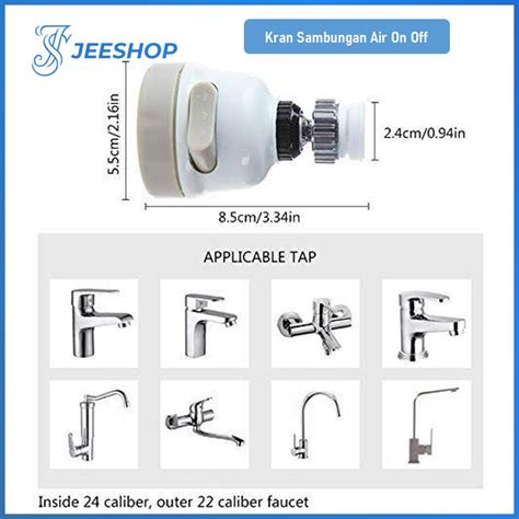 Jual Sambungan Kran Air Switch On Off Sambungan Keran Air Mode Switch Shopee Indonesia