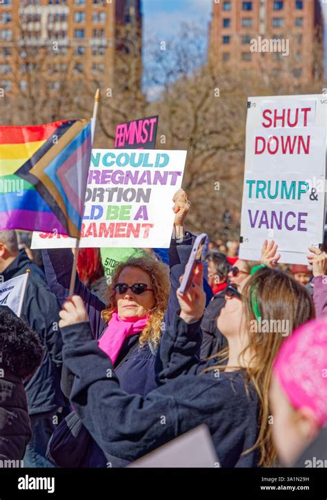 Feminist Signs International Womens Day Rally And March 8 March