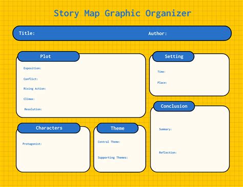 Story Plot Map Graphic Organizer Illinois Open Educational Resource