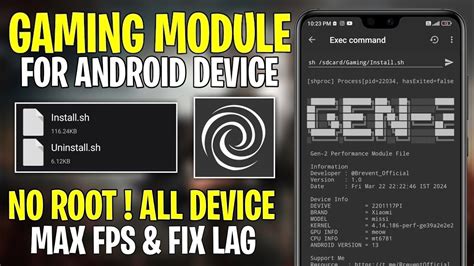 Magisk Gaming Module No Root Optimize Android Performance Max FPS