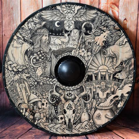Druid Shield By Zawart On Deviantart