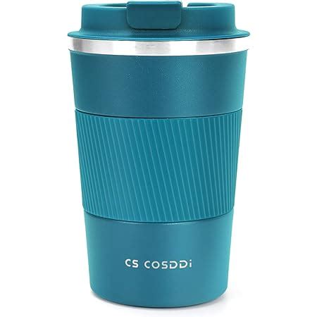 CS COSDDI Thermobecher Isolierbecher Edelstahl Travel Mug13oz 380ml