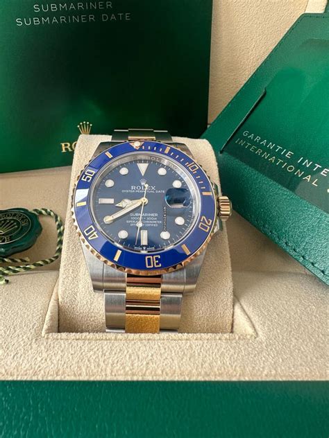 Rolex Submariner Blue And Gold