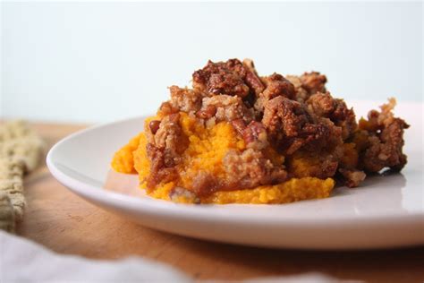 Praline Butternut Squash Casserole Glutenfreefix