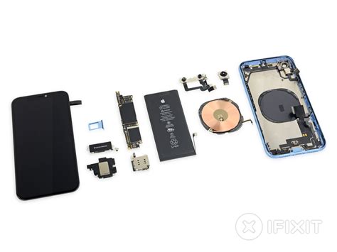 Ifixits First Iphone Xr Reveals Returned Rectangular Battery Design And Modular Sim Tray