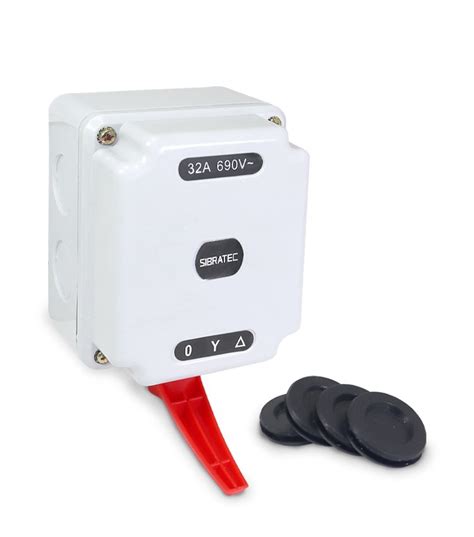 chave eletromecânica estrela triângulo e9 yd 3 polos 32a