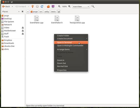Command Line Is There A Way To Open A Terminal From Xdg Open Or