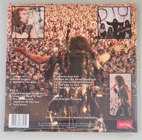 Dio Donington 87 3d Linsenförmiges Albumcover Lp Vinyl Schallplatte