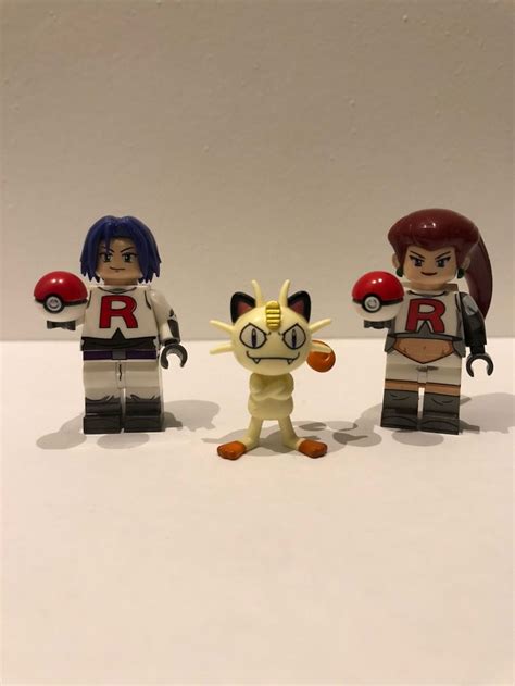 Figurine Type Lego Team Rocket Pokémon Pokémon Beebs