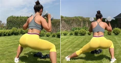 Dumbbell Legs And Butt Workout Ps Fitness