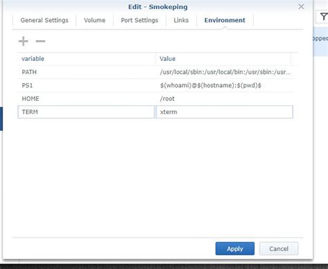 Editing Config Files In Docker Images Rsynology