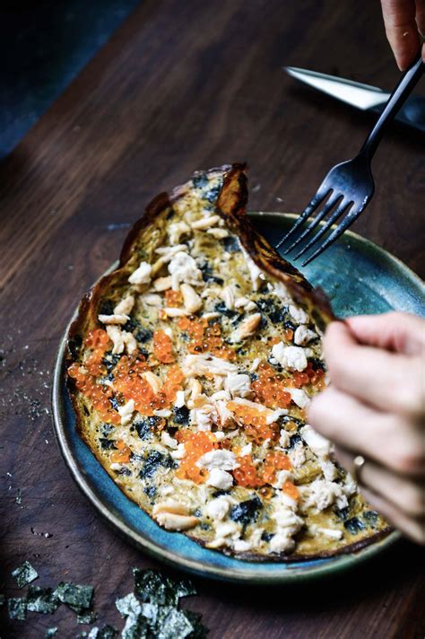 Omelet Met Nori Krab En Foreleitjes Pure Pascale