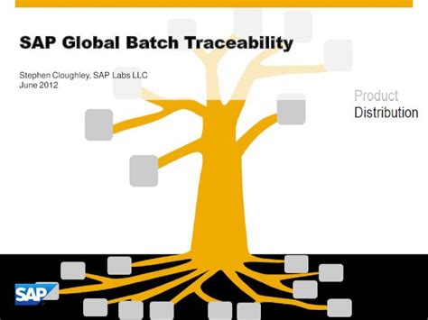 PDF SAP Global Batch Traceability Overview Mar DOKUMEN TIPS
