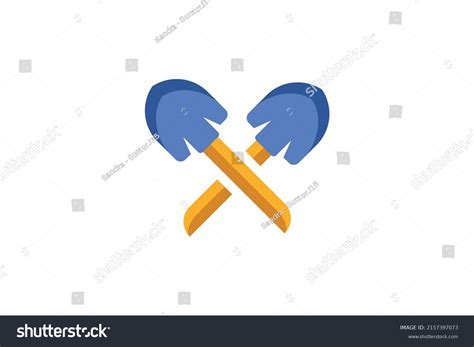 Mining Industry Colored Logo Vector Stock Vector Royalty Free