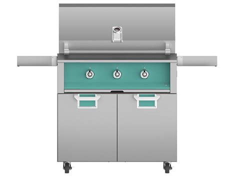 Hestan 36 Aspire Freestanding Grill On Cart E B36 Series Grills