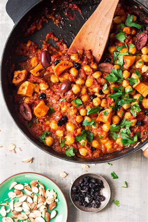 Moroccan Chickpea Stew Lazy Cat Kitchen