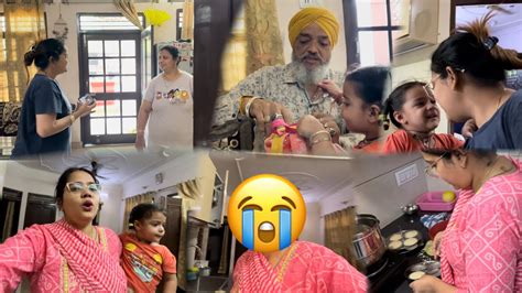 Arnaaz Krke Jasmeet Ena Kyu Roi🥺 Maa Dhee Da Pyar🧿 Mummy Ne Bnaya