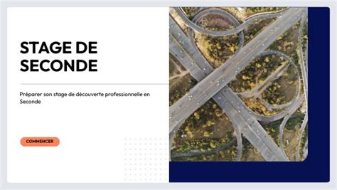 Stage Seconde Genially