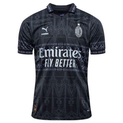 Milan X PLEASURES 4e Shirt 2024 LIMITED EDITION Unisportstore Nl
