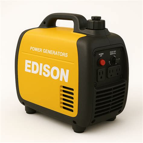 Edison 2000w Quiet Generator Yellow Series Edison Power Generators