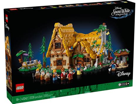 Lego Disney 43242 Schneewittchen Und Die Sieben Zwerge Hütte