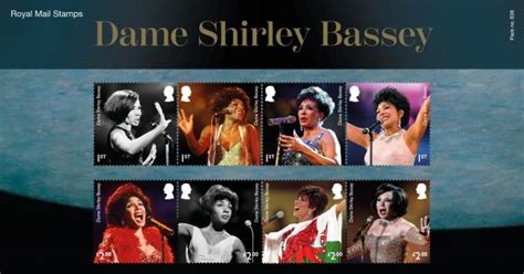 Win A Dame Shirley Bassey Presentation Pack Stamp Magazine
