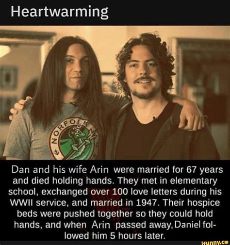 Heartwarming Dan And His Wife Arin Were Married For 67 Years And Died